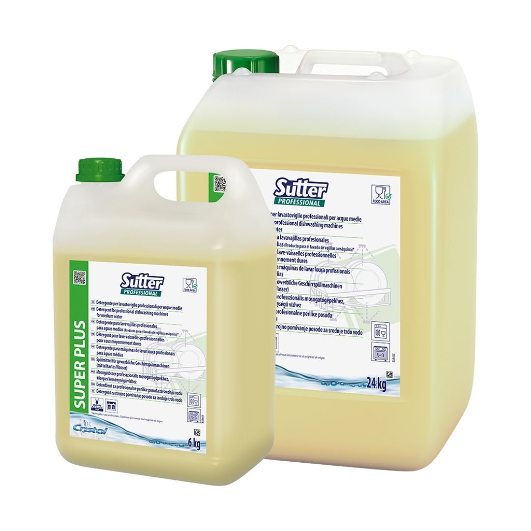 Sutter Super Plus detergente alcalino concentrado para máquinas de ...