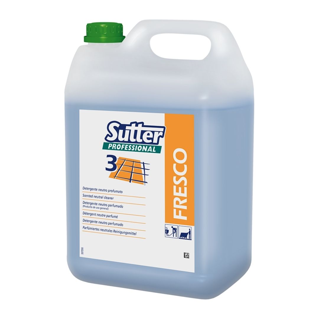 Sutter Fresco - Detergente neutro perfumado para pavimentos – Bioanalítica